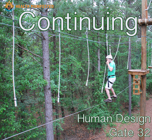 Human Design Gate 32 - Health Manifested