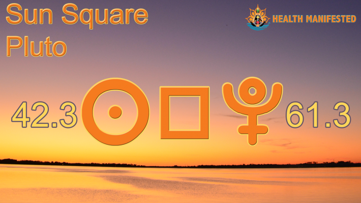 Sun Square Pluto - April 2019 - Health Manifested