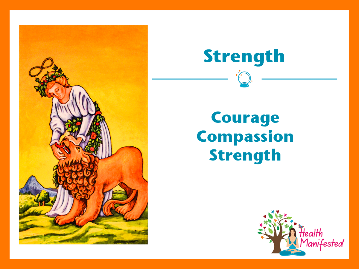 Tarot Strength Card Health Manifested Tarot Strength Card Health Manifested