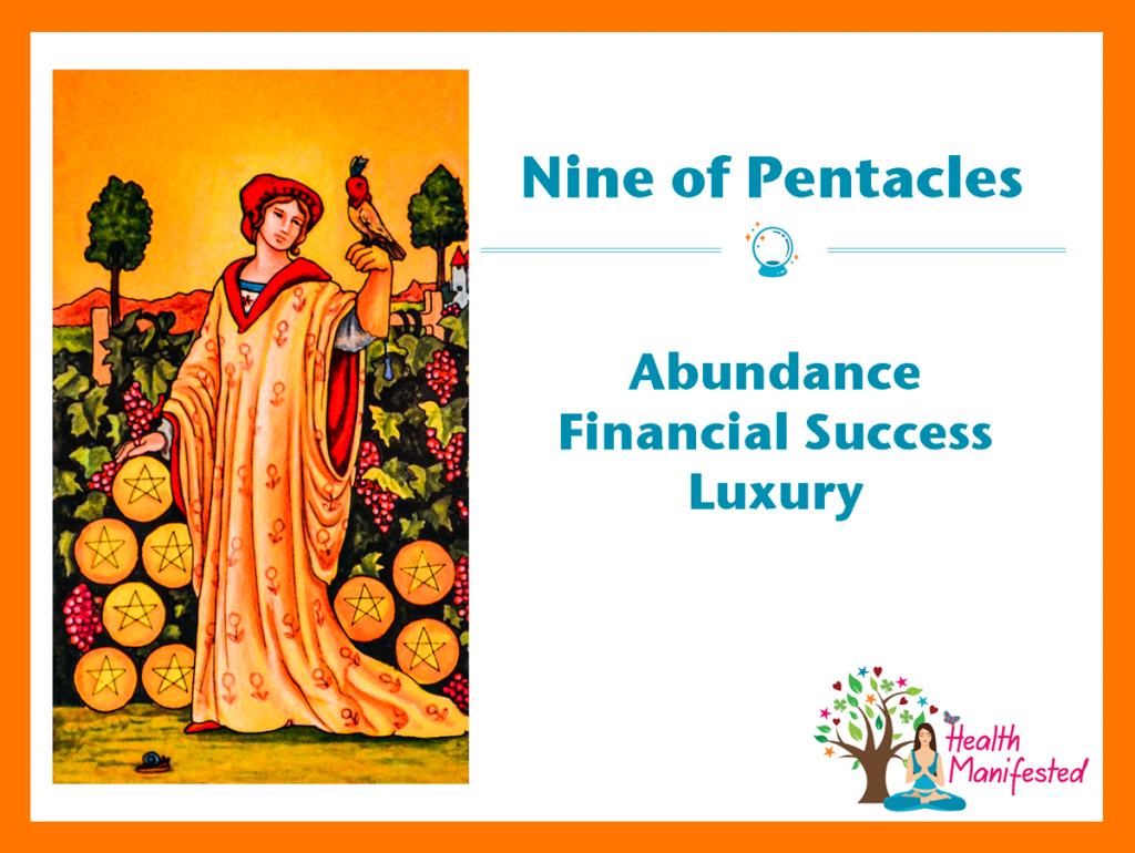 Tarot - Nine of Pentacles - Health Manifested