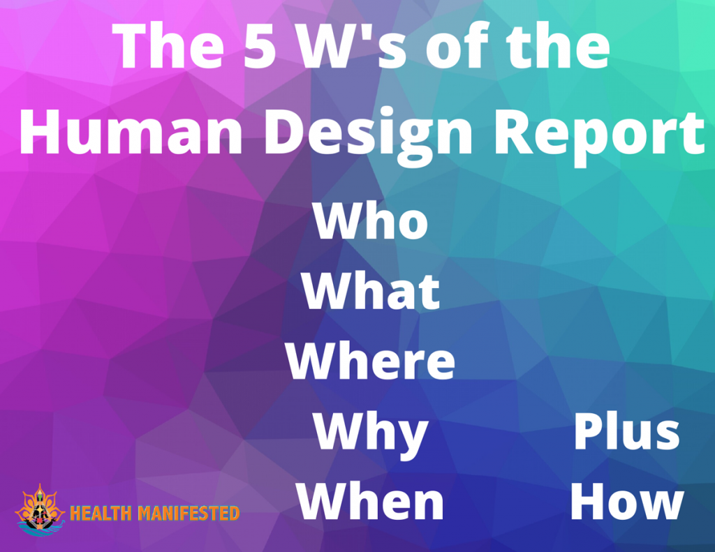 Human Design Report The Five W s Health Manifested human-design-report-the-five-w-s-health-manifested