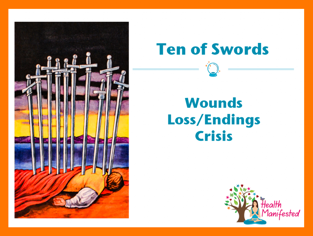Tarot - Ten of Swords - Health Manifested