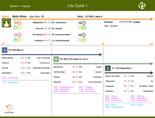 Human Design Life Cycles Chart - Health Manifested