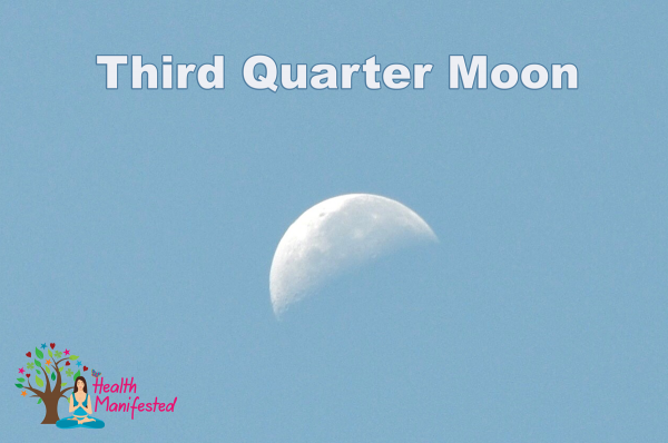 What is a third quarter moon - Health Manifested