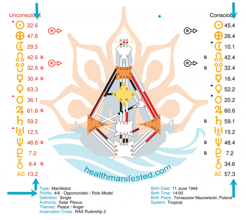 Human Design Lines - Health Manifested